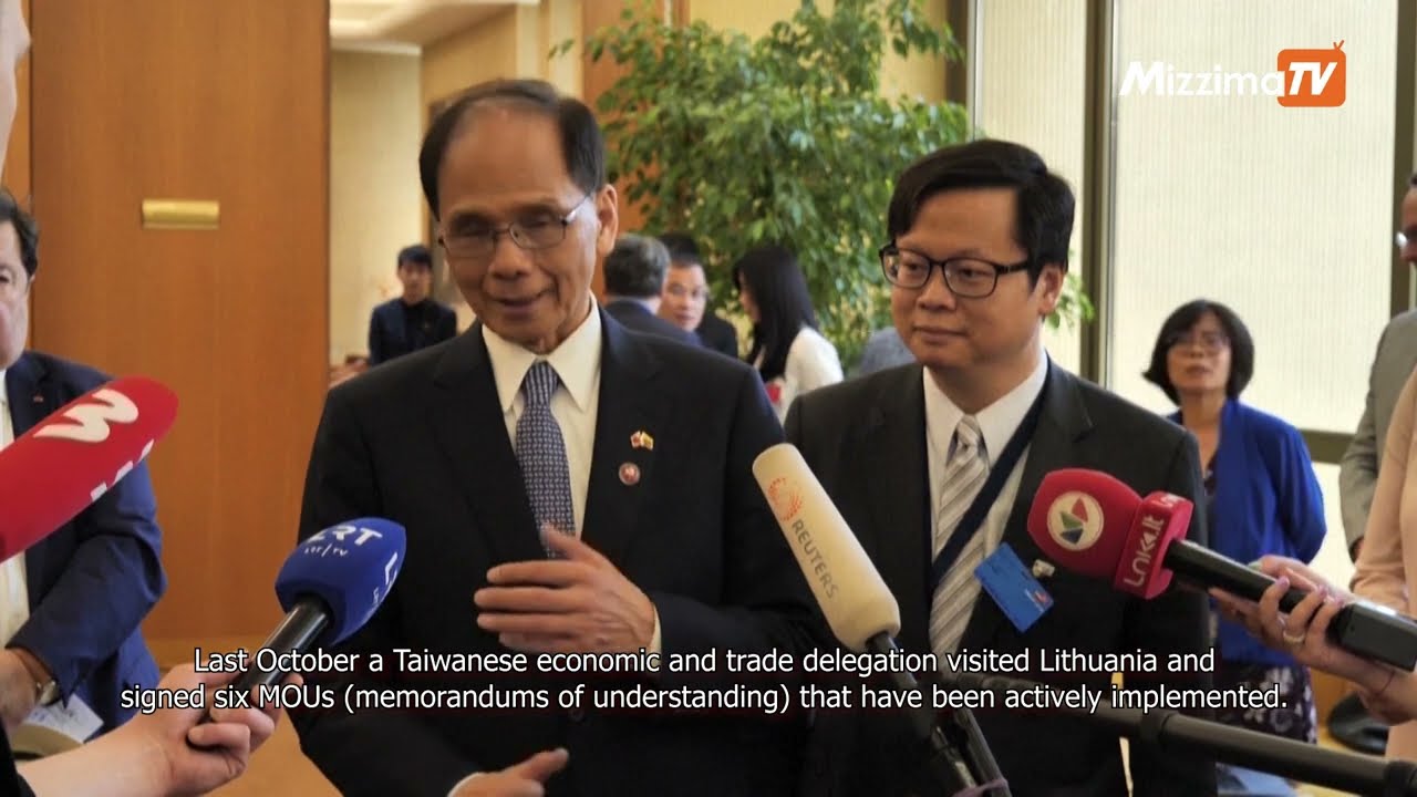 Lithuania: Taiwan parliament speaker and delegation arrive in Vilnius ...