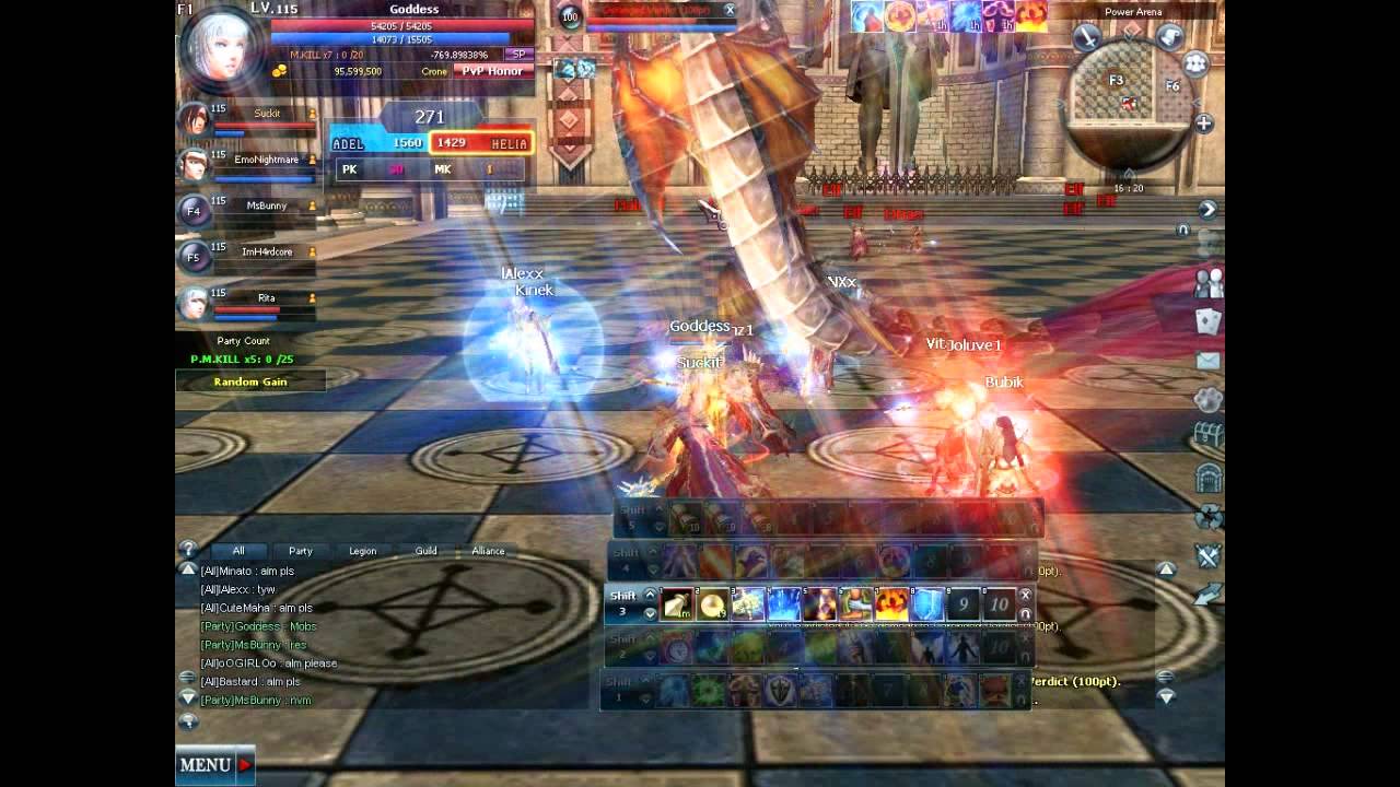 Rohan Online Goddess - Power Arena - YouTube