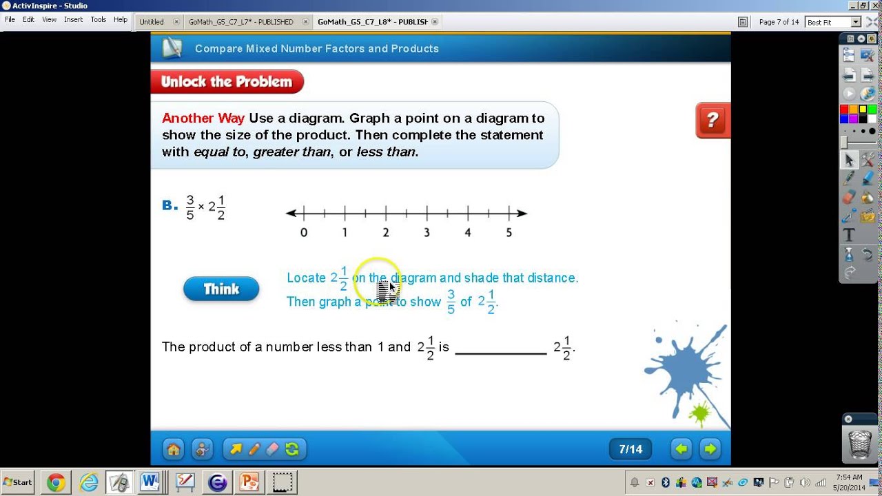 Compare Mixed Number Factors And Products YouTube Compare Mixed Number Factors And Products YouTube