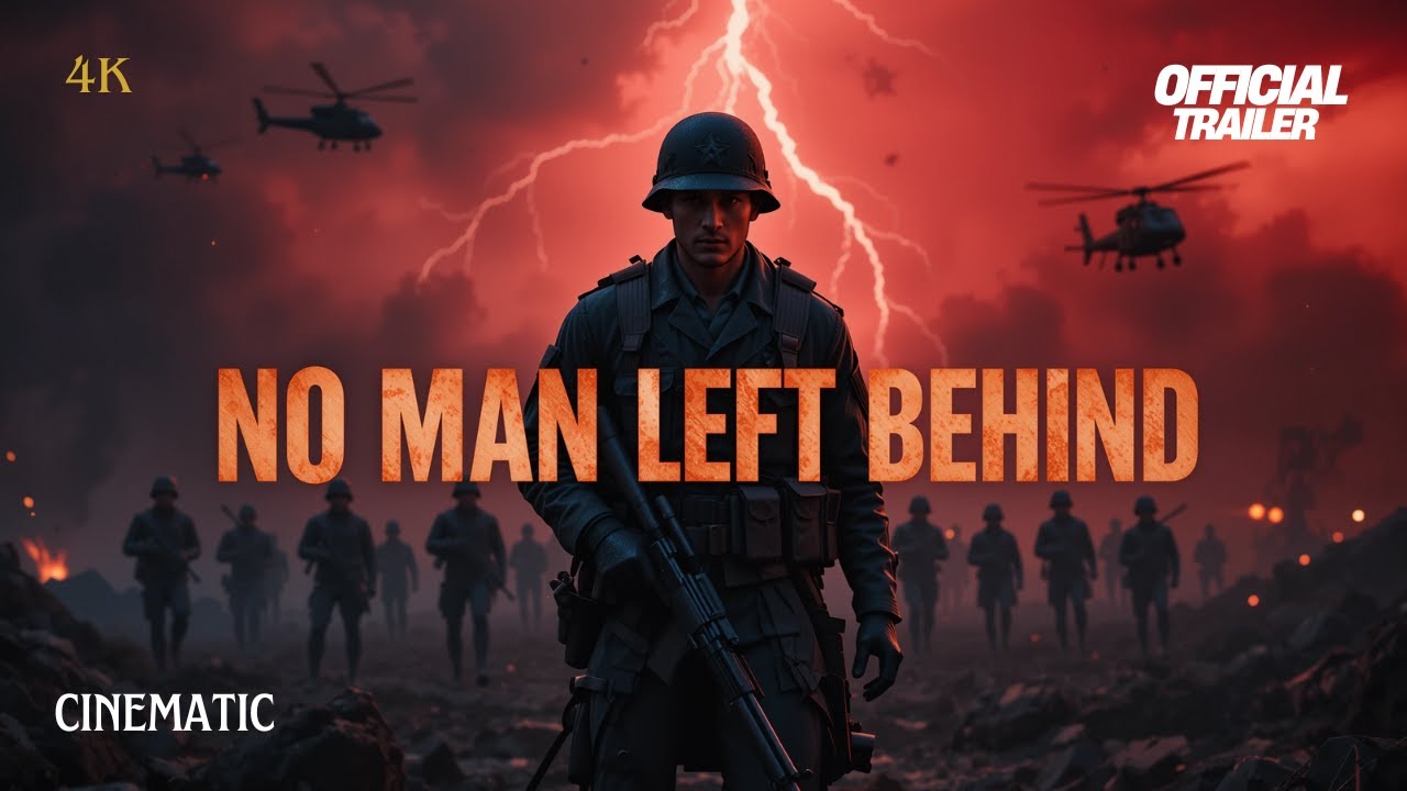 No Man Left Behind movie trailer | Epic AI-Generated Teaser Trailer ...