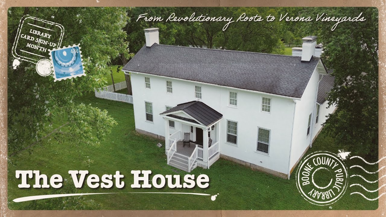The Vest House: From Revolutionary Roots to Verona Vineyards - YouTube