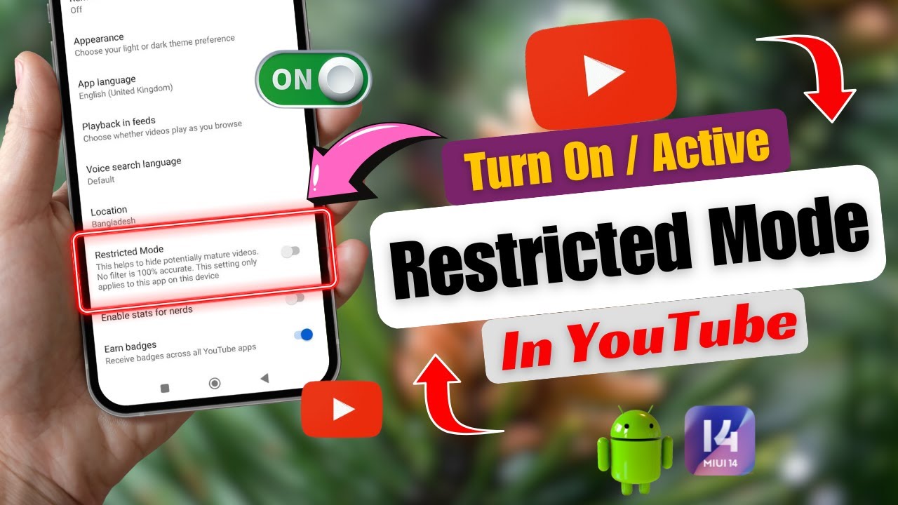 How To Turn on Restricted Mode On YouTube | YouTube Restricted Mode ...