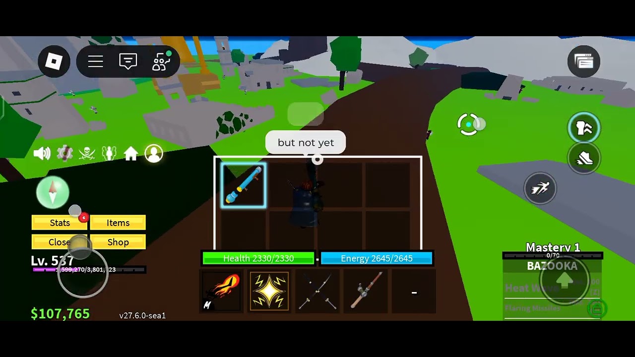 Blox fruit challenge only use melee - YouTube