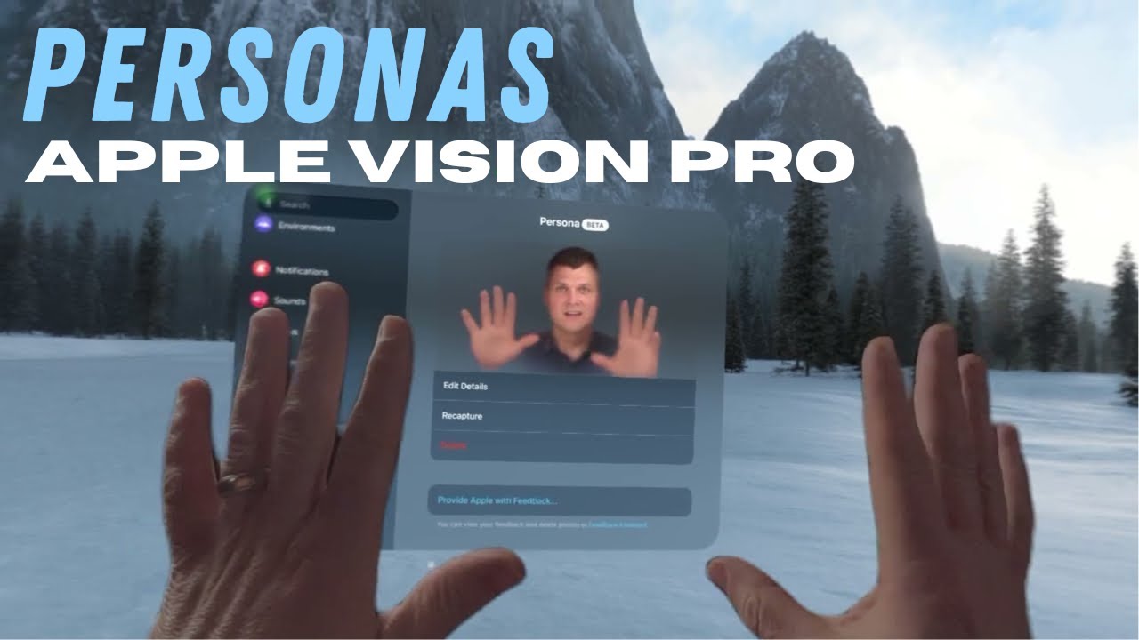 Apple Vision Pro: Personas Just Got Better! Now With Less Creepy - YouTube