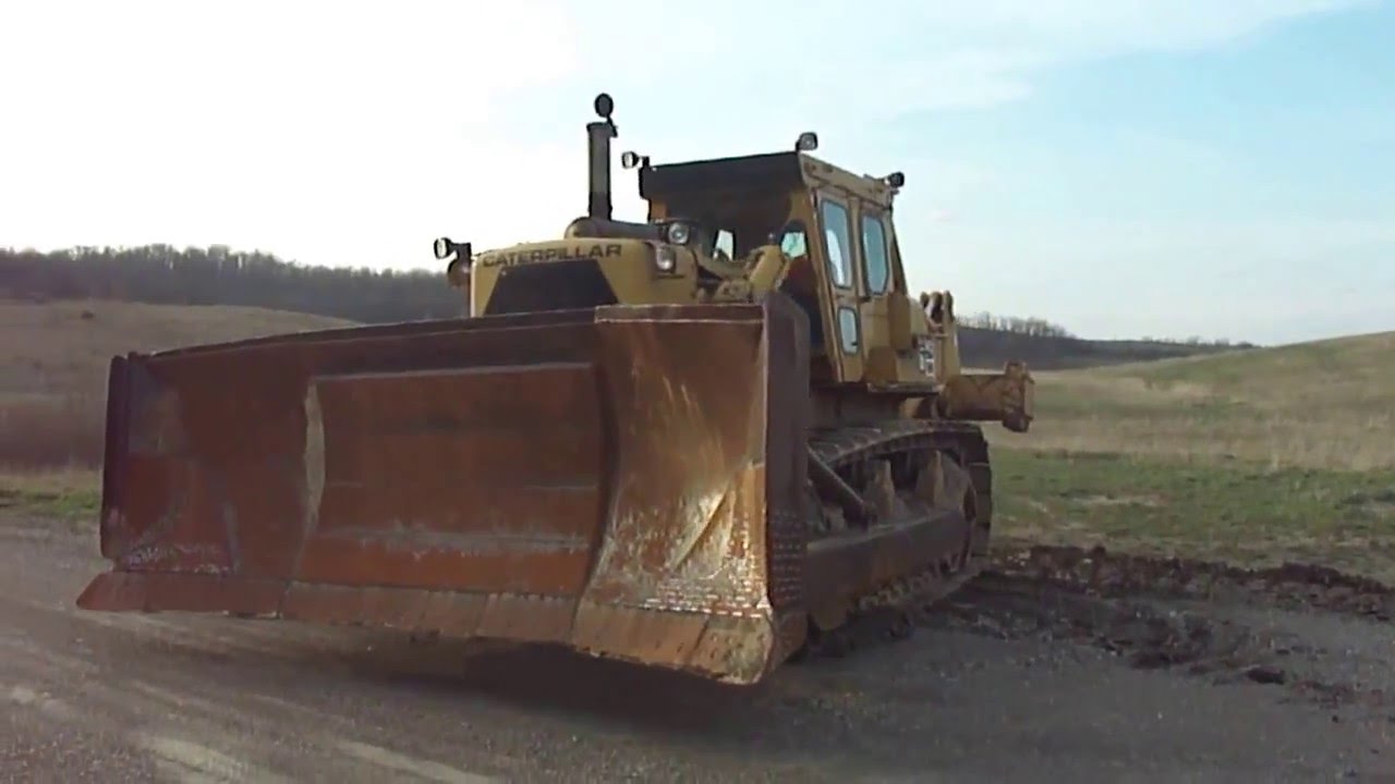 1977 Caterpillar D9H - YouTube