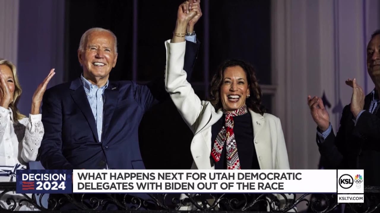 Utah democratic delegates announce endorsement for Harris as path to ...
