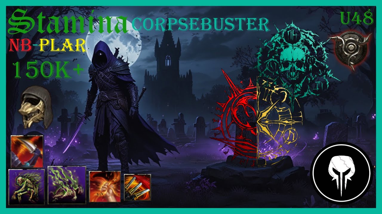 ESO Stamina NB-Plar Corpsebuster 150k+ DPS Build, Update 48, PS 5 EU ...