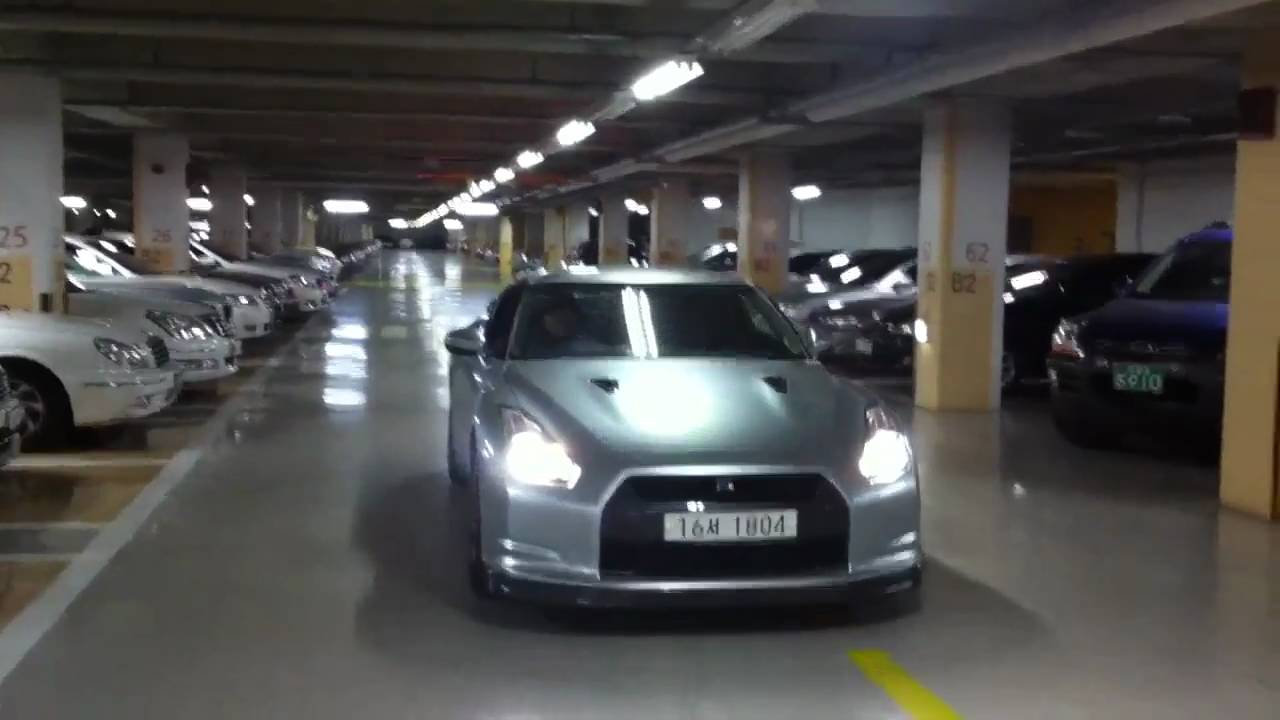 south-korea gtr r35 / Meisterschaft Exhaust / cobb stage2 (silverdel r35) - YouTube