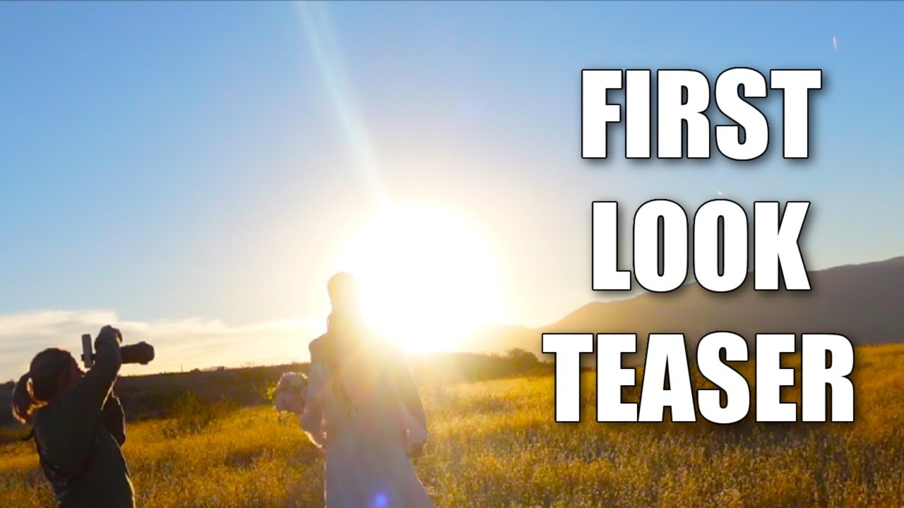 First Look Teaser | Wedding First Look + Bridal Shower - YouTube