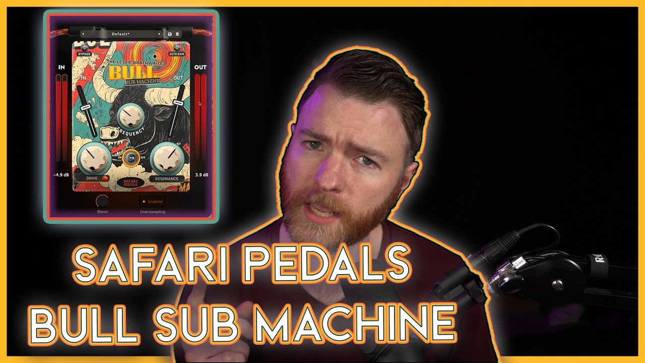 Working that low low end | Safari Pedals Bull Sub Machine review! - YouTube