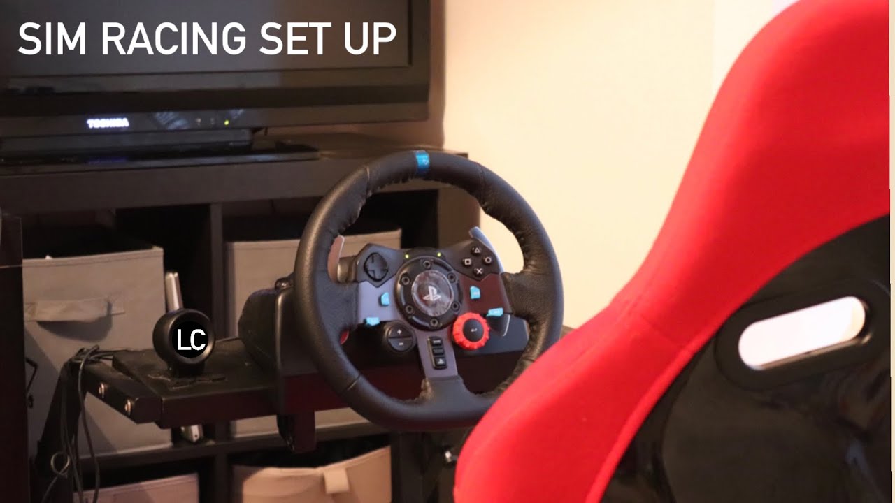 My New Sim Racing Setup - GT Omega ART - YouTube