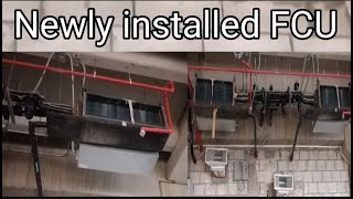 Chilled water FCU inspection || Newly installed Fan coi... | Doovi