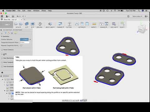 CNC Router CAM Tutorial Part 2 - YouTube