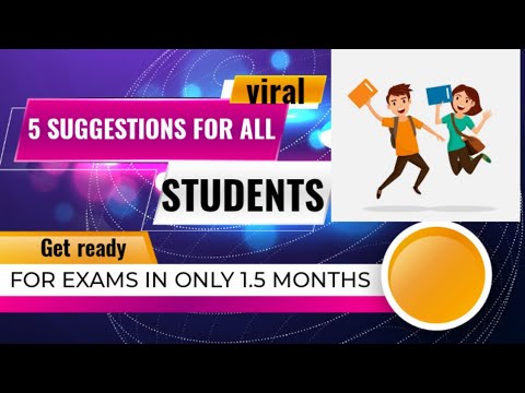 5 suggestions to get fully ready for upcoming exams in 1.5 months for ...