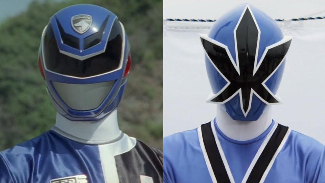 Blue Ranger Morph History, Part 3: 2005-12 (SPD to Samurai) - YouTube