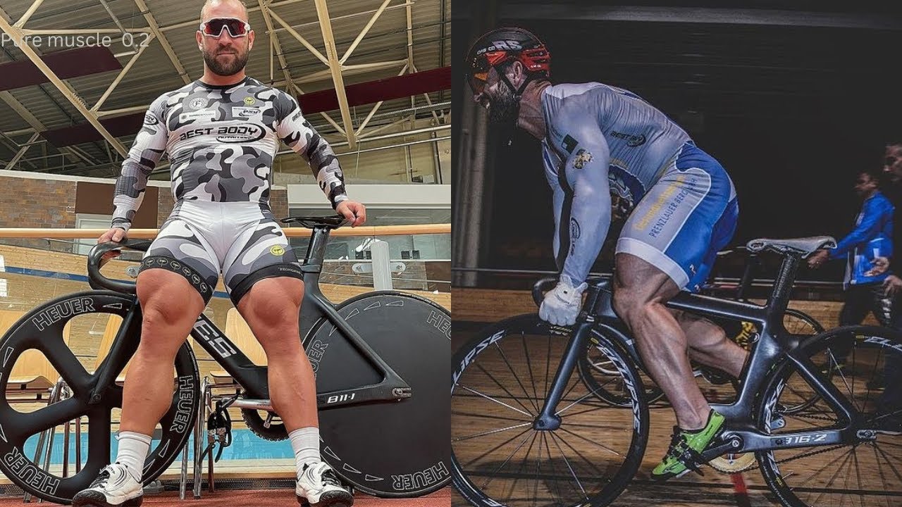 The cyclist leg is even bigger than Mr.Olympia,👹 //The“Quadzilla” //# ...