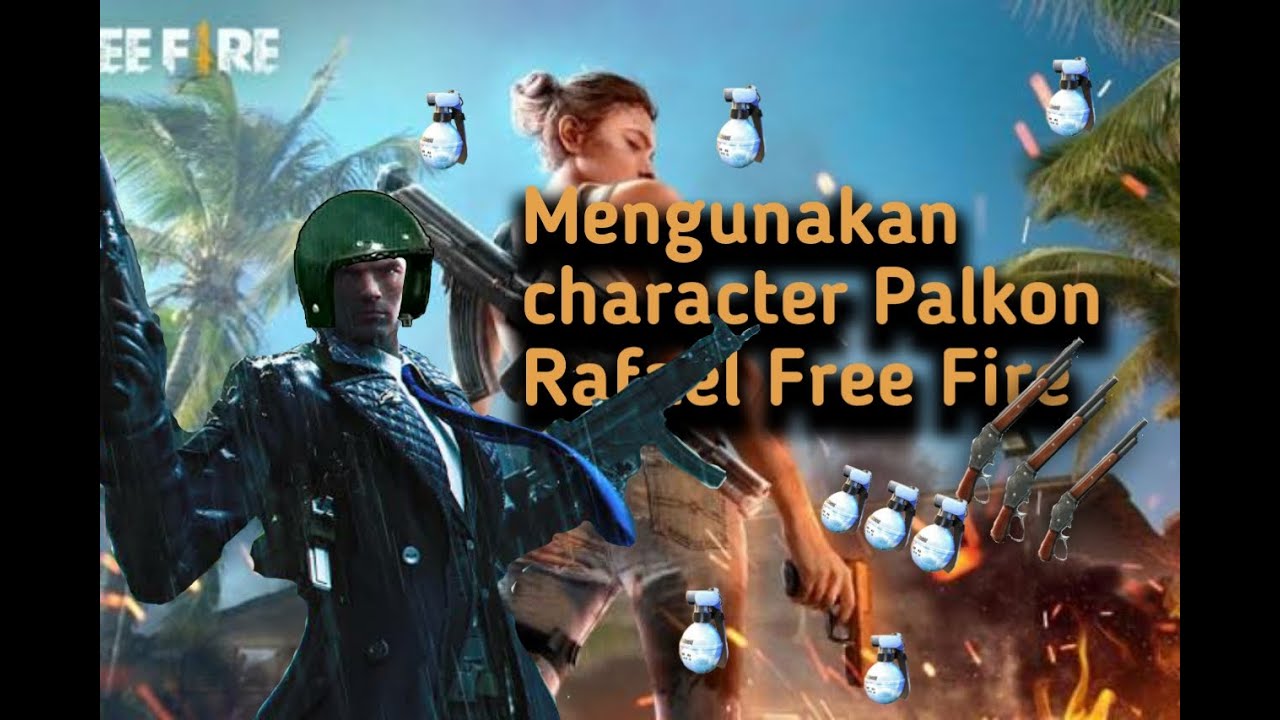 Pakek character botak !! Rafael Free Fire - YouTube