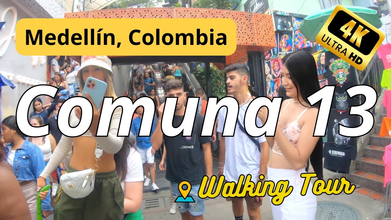 Witness A Jaw-Dropping Walking Tour of Comuna 13 in 𝙈𝙀𝘿𝙀𝙇𝙇𝙄𝙉 𝘾𝙊 🇨🇴 ...