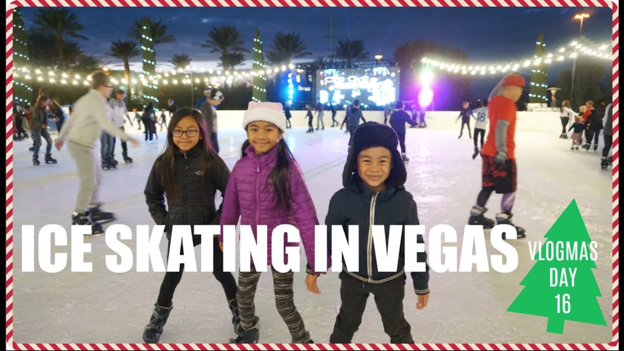 ICE SKATING & GINGERBREAD HOUSES - DITL | VLOGMAS Day 16 ...