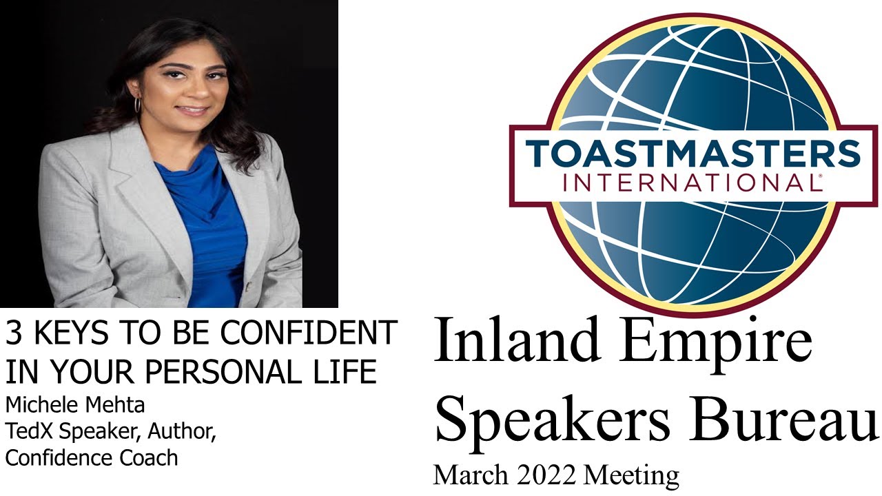 3 KEYS TO BE CONFIDENT IN YOUR PERSONAL LIFE - Michelle Mehta - 03/02 ...