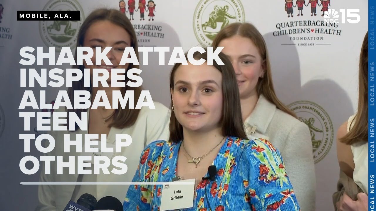 Gulf shark attack inspires Alabama teen to help others who have lost ...