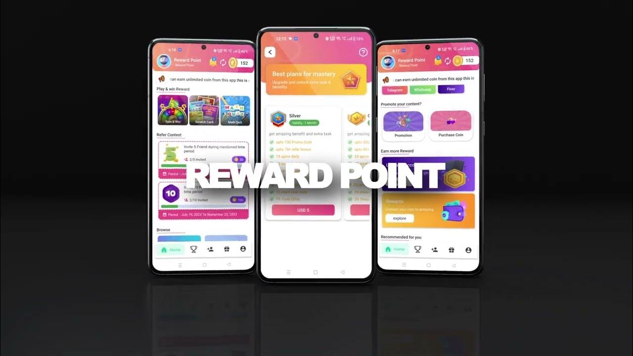 Reward Point Promo | Reward Point - Html Games + Offerwall App Source Code | Tech App Innovation ...