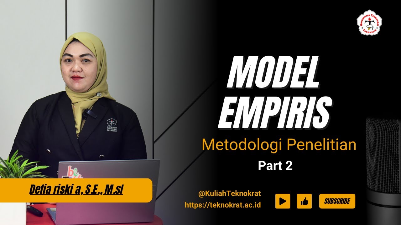 Model Empiris | Metodologi Penelitian | Part 2 - YouTube
