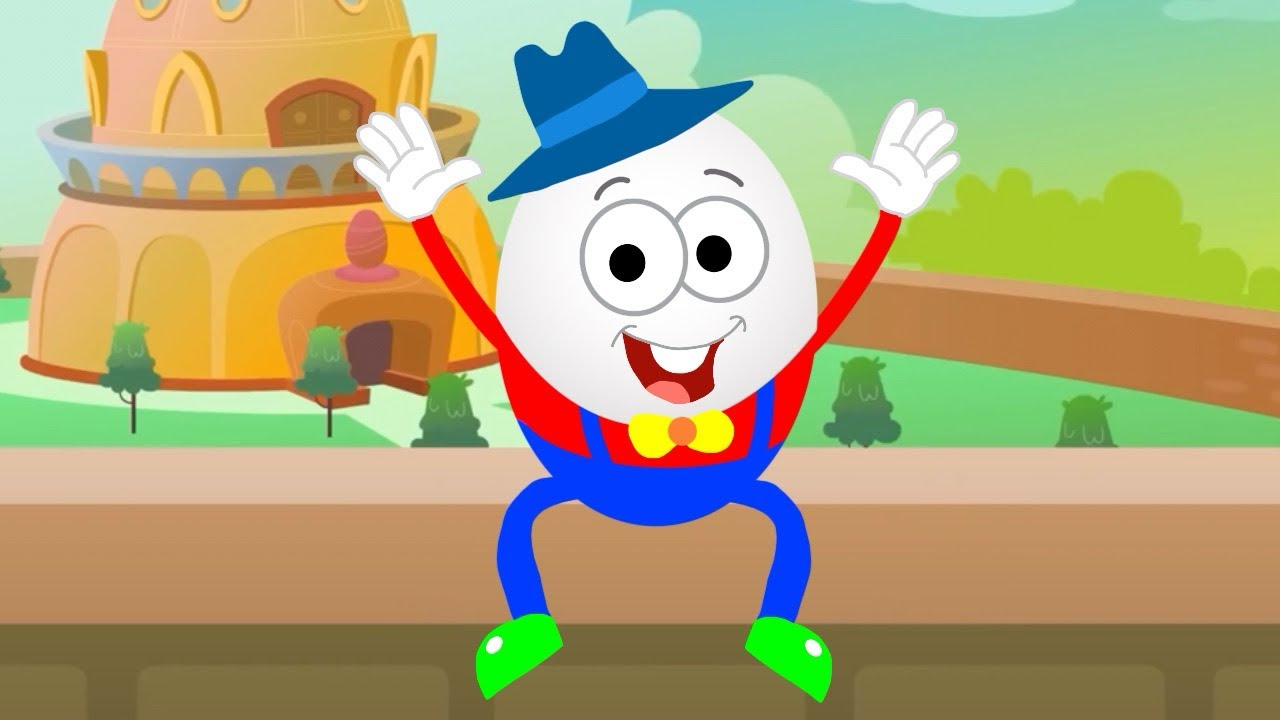 Humpty Dumpty Sat On A Wall Nursery Rhyme - Awesome Kindergarten Songs ...