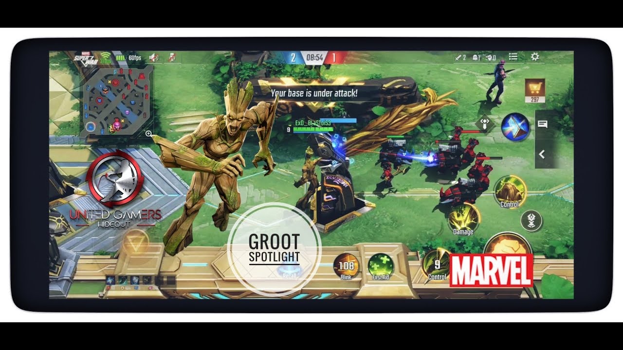 Groot | Advanced Hero Guide | MARVEL Super War - YouTube