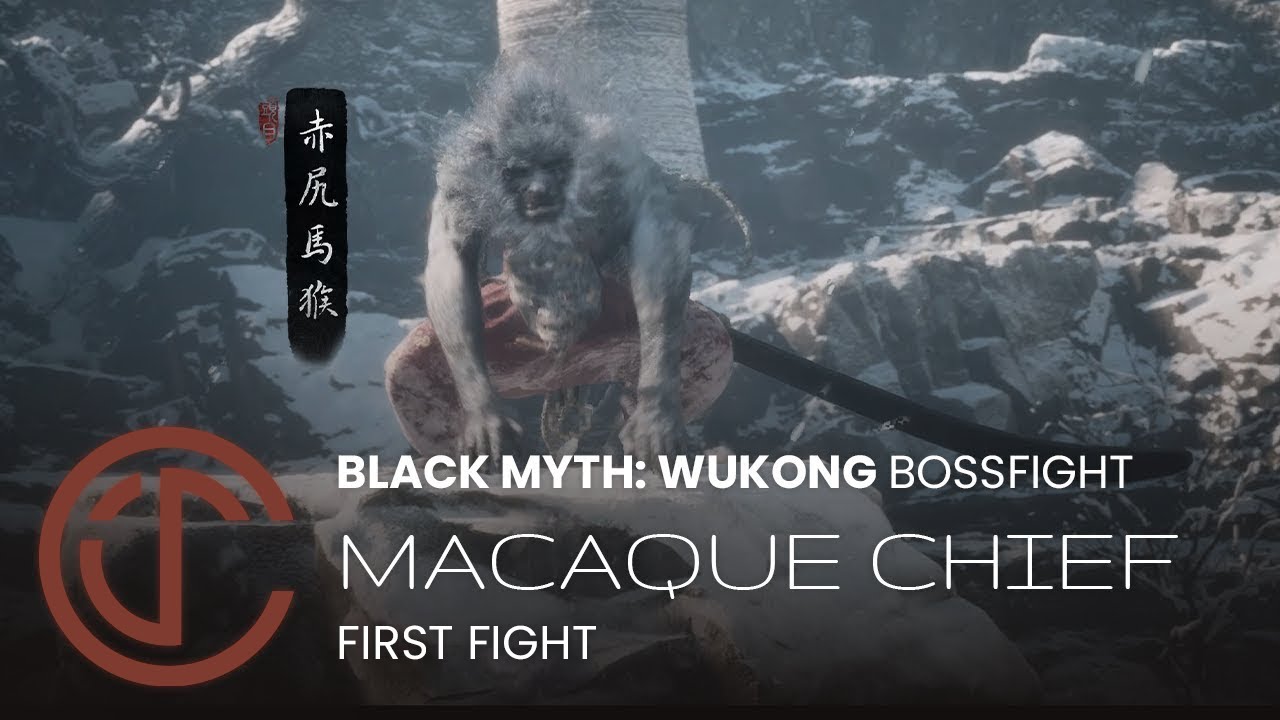 Black Myth: Wukong - Macaque Chief [First fight] - YouTube