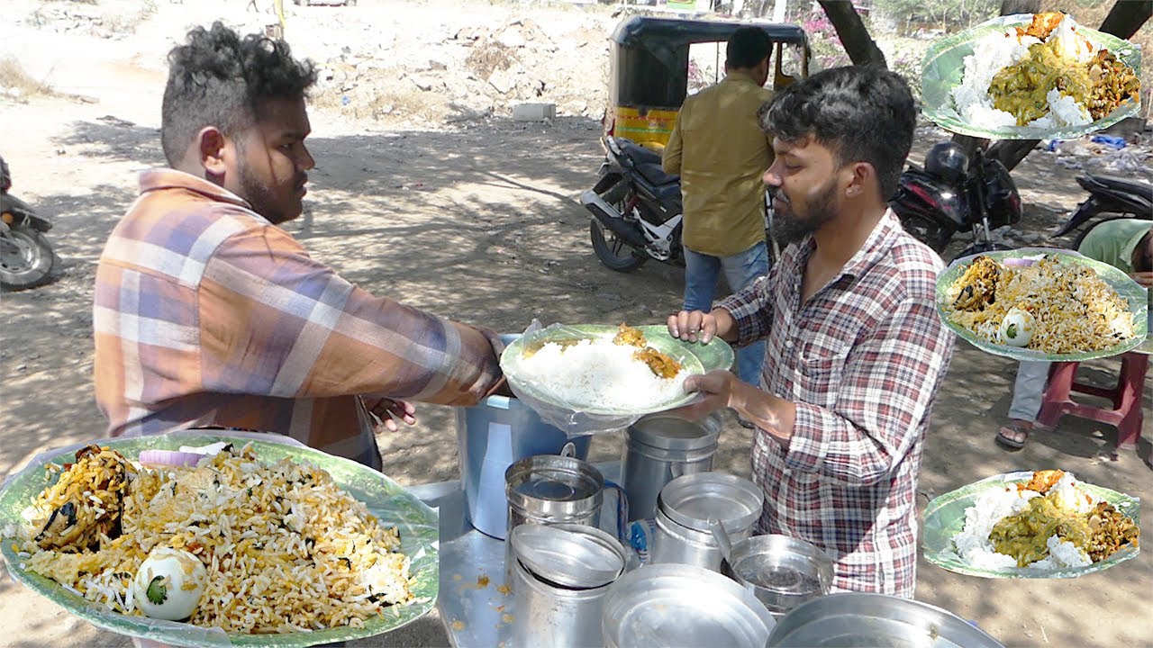 Cheapest Road Side Unlimited Meals / Street Food - YouTube