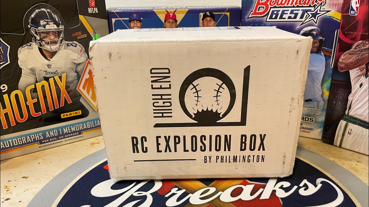 The Rookie Card Explosion Box HIGH END! April Box! **Hard To Find Packs ...