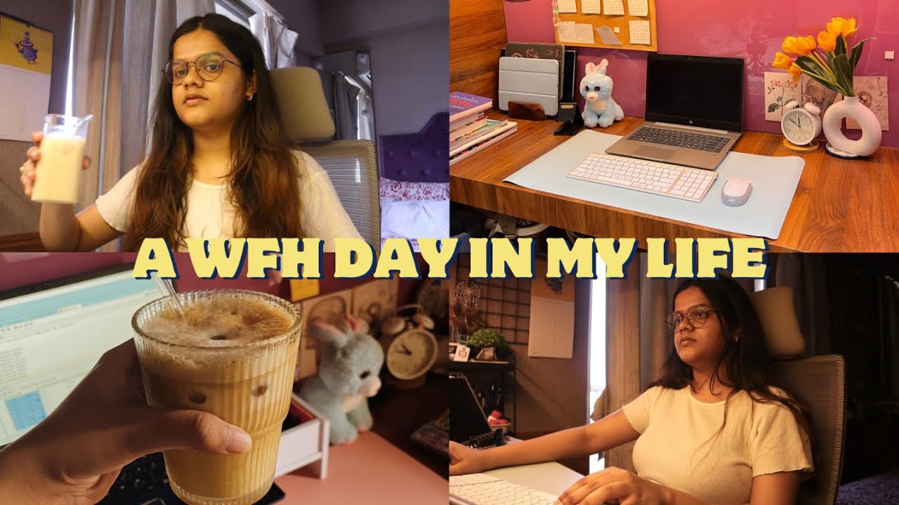 ️Productive WFH day in my life - YouTube