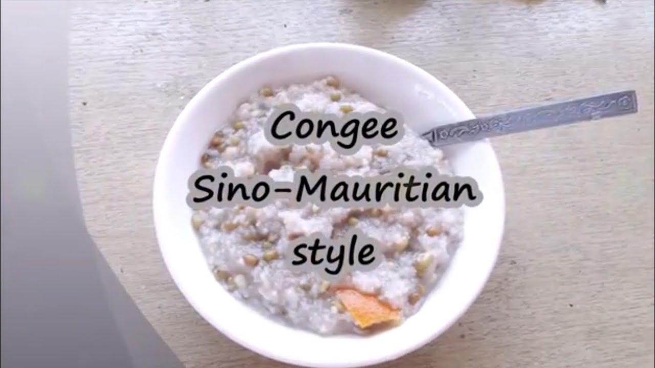Delicious Sweet Congee // Zemberique Green Mung Congee Recipe - YouTube