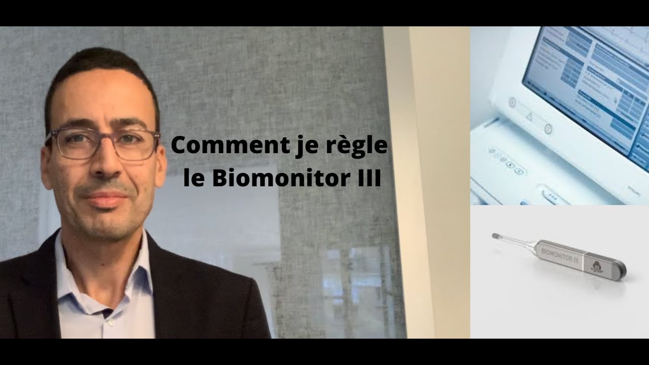 Comment je règle le Biomonitor III - YouTube