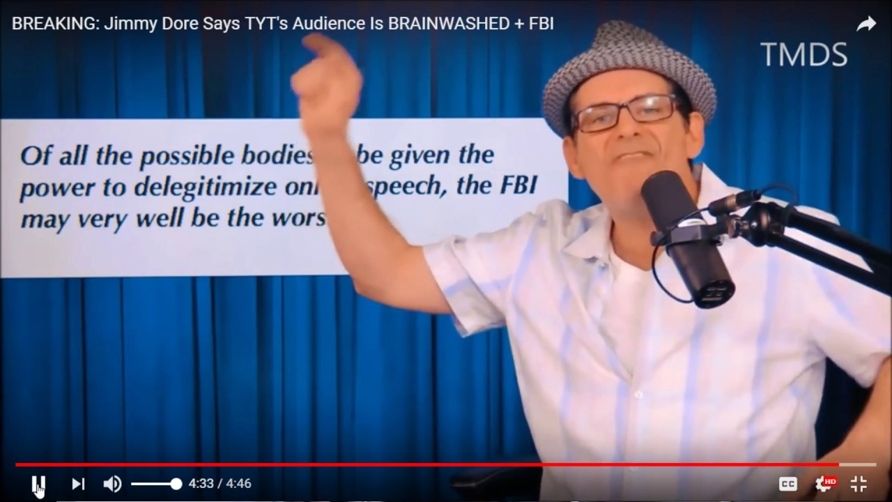 Jimmy Dore Nails TYT Audience As Trump Deranged & Brainwashed To ...