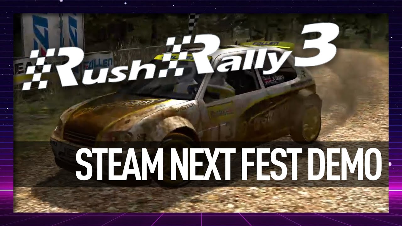 Rush Rally 3 Gameplay | Steam Next Fest Demo - YouTube