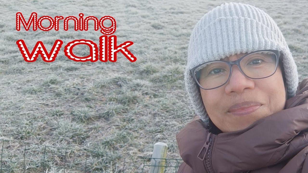 Morning walk on a cold weather and the surrounding is beautiful ...