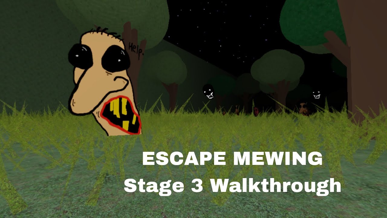 Stage 3 ESCAPE MEWING Walkthrough - YouTube