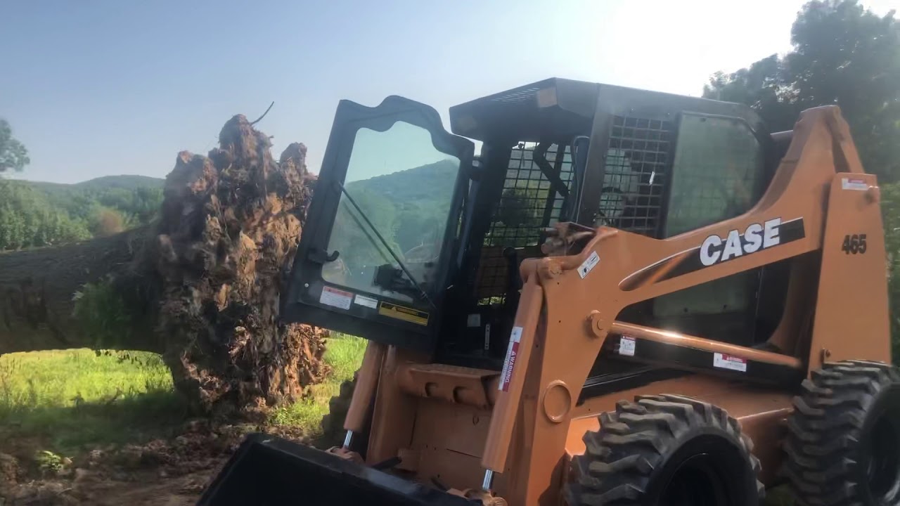 Case 465 series 3 skid steer loader - YouTube