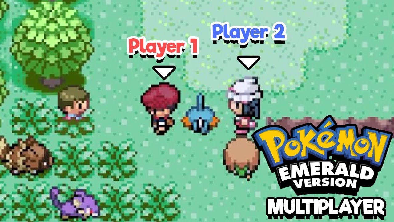 Pokemon Emerald But It's Co-op Multiplayer - YouTube