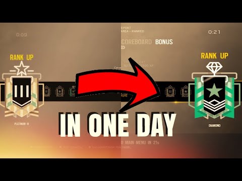 How I Ranked UP From platinum 3 to DIAMOND - Rainbow Six Siege GAMEPLAY ...
