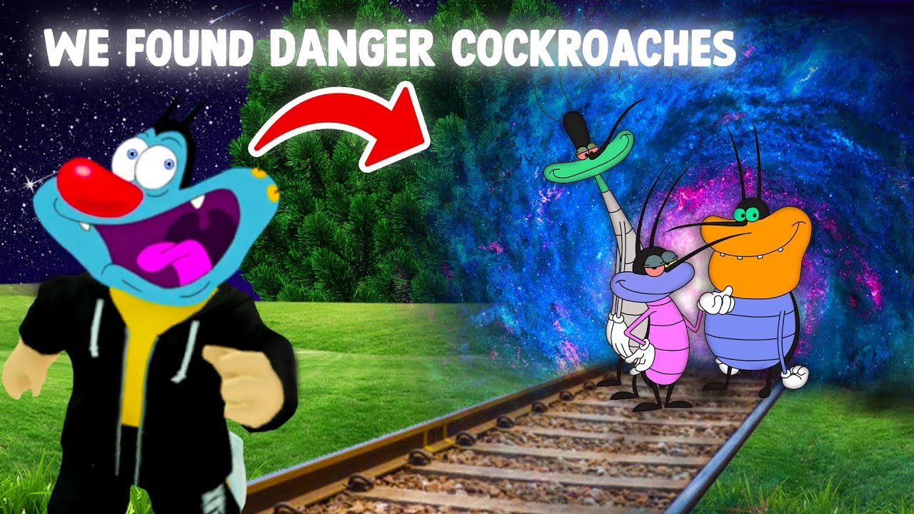 I Beat EVIL Cockroaches😱=💀 ft.Oggy - YouTube
