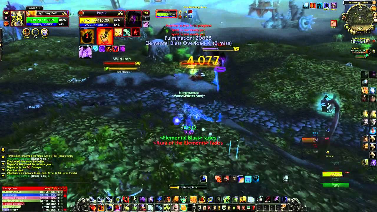 5.3 Elemental Shaman Lava Burst Change - YouTube