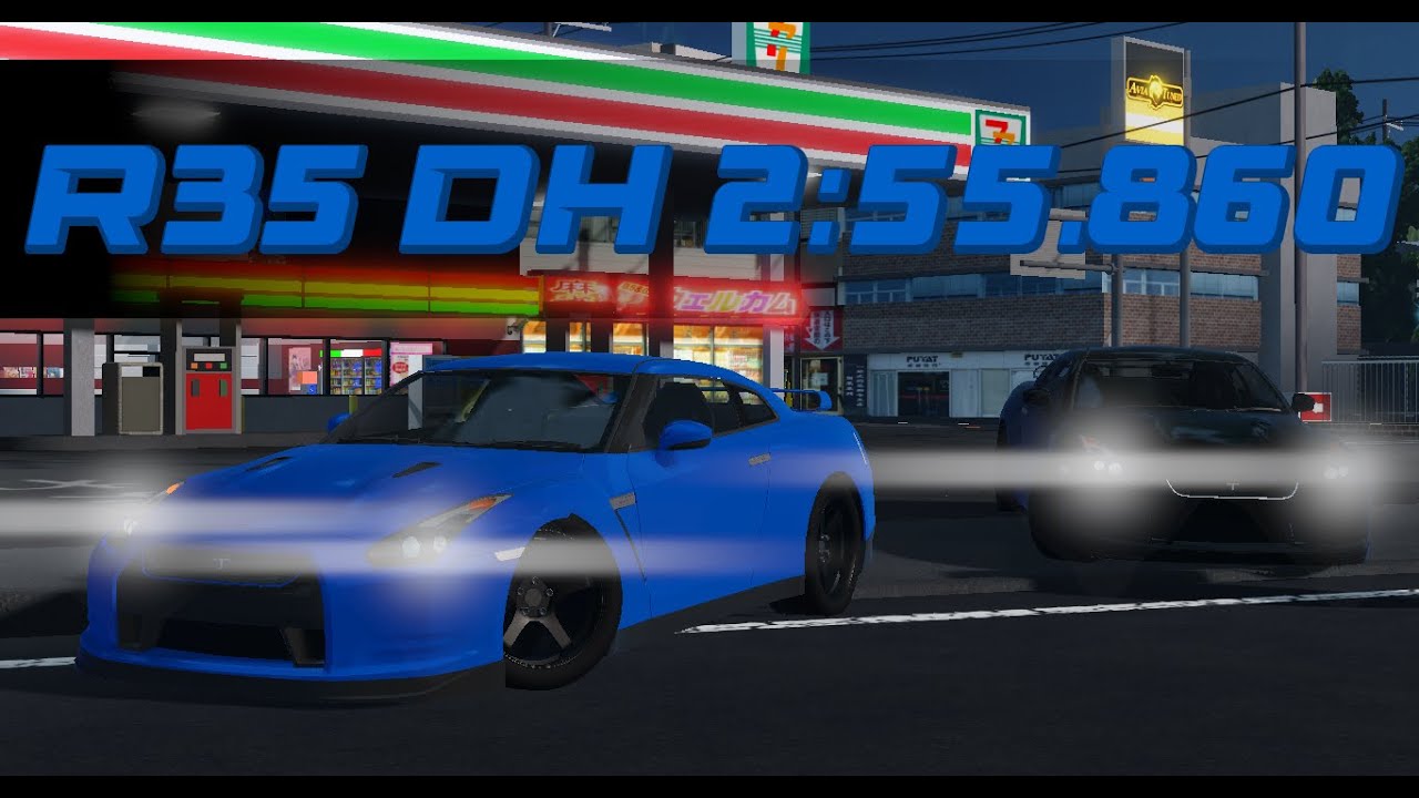 Tuned R35 DH 2:55.860 Mt.Otsuki | Midnight Racing:Tokyo - YouTube