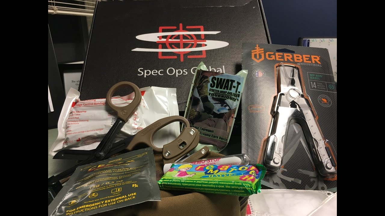 October Box: Spec Ops Global: Medical Gear | Multi-tool, Shears, And ...