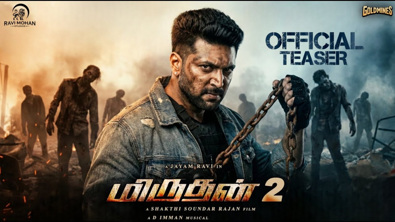 Miruthan 2 - Official Teaser | Jayam Ravi | Gold Mines | Ravi Mohan ...