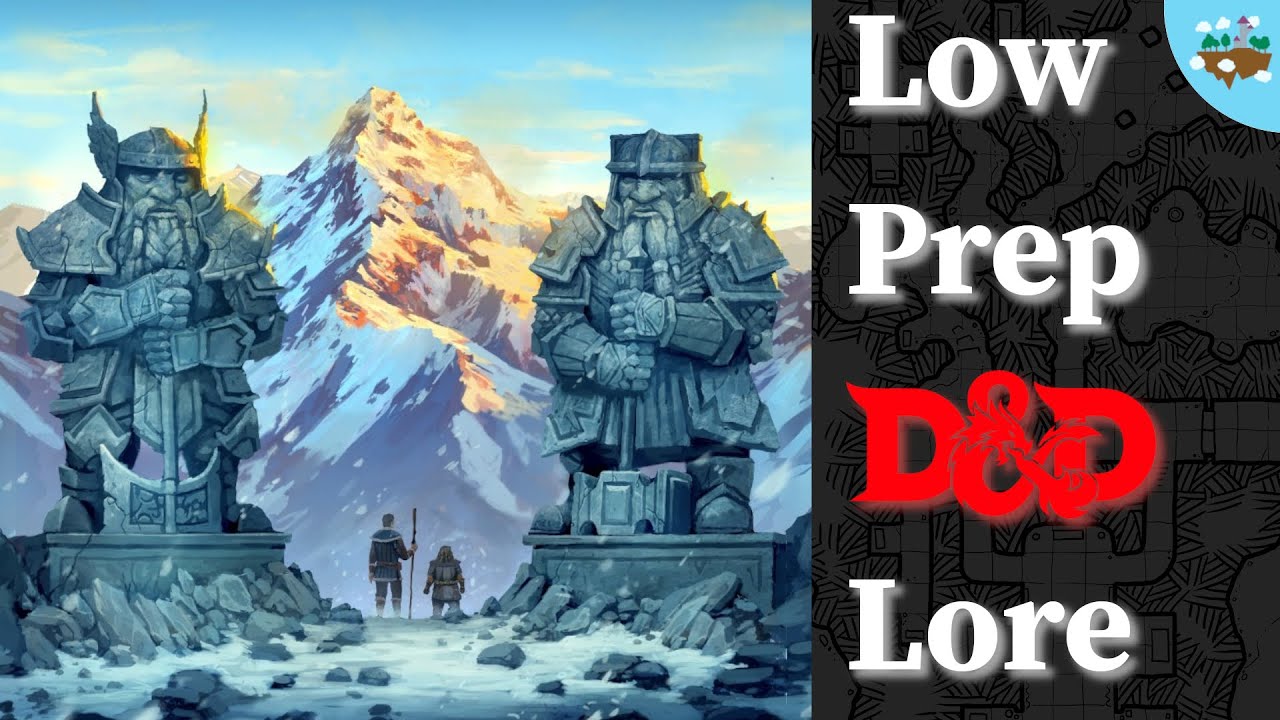 Low Prep DnD Lore: Adding History to your Game without Writing a Novel ...