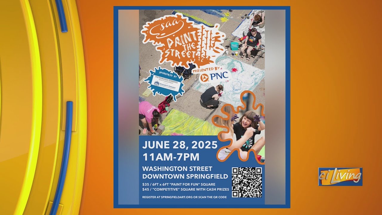 Springfield Art Association Paint the Street - YouTube