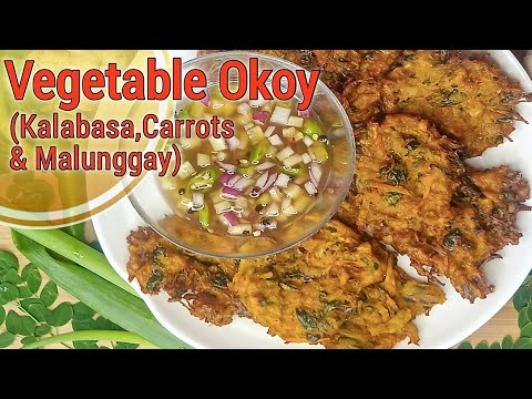 Vegetable Okoy/Okoy Recipe (Kalabasa,Carrots and Malunggay)Pang Negosyo ...